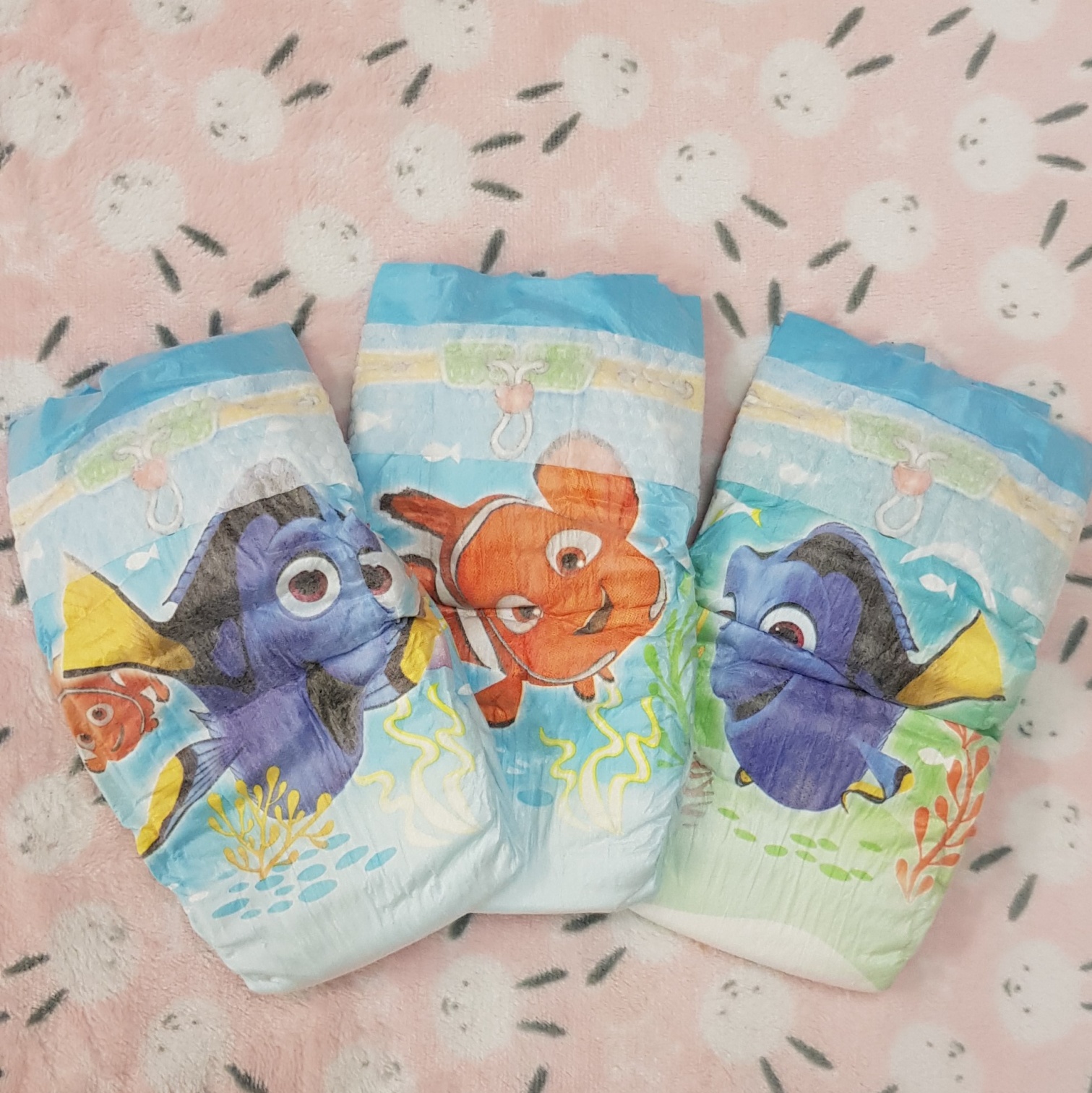 Newborn Nemo Nappies Pkt 3 - Tinkerbellcreations.co.uk