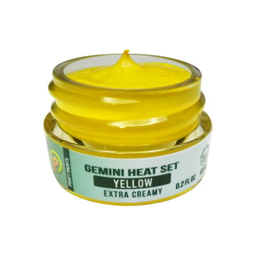 Gemini Heat Set Paints - YELLOW - Tinkerbellcreations.co.uk